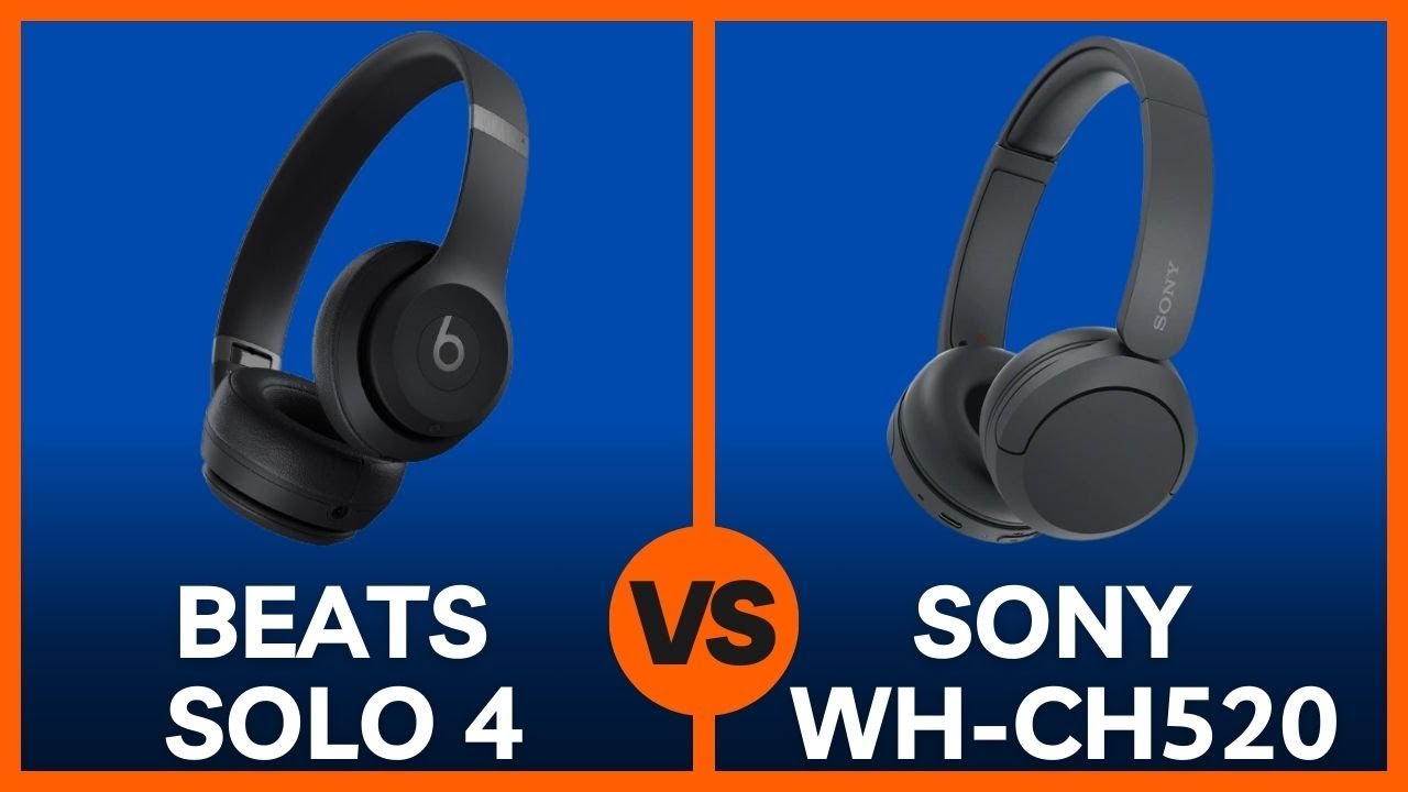 Beats Solo 4 vs Sony WH CH520 – Which Headphones Are Better? - YouTube