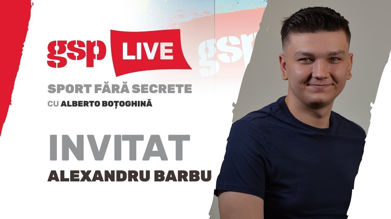 Alexandru Barbu, invitatul zilei la GSP Live (12 octombrie) » EDIȚIA ...