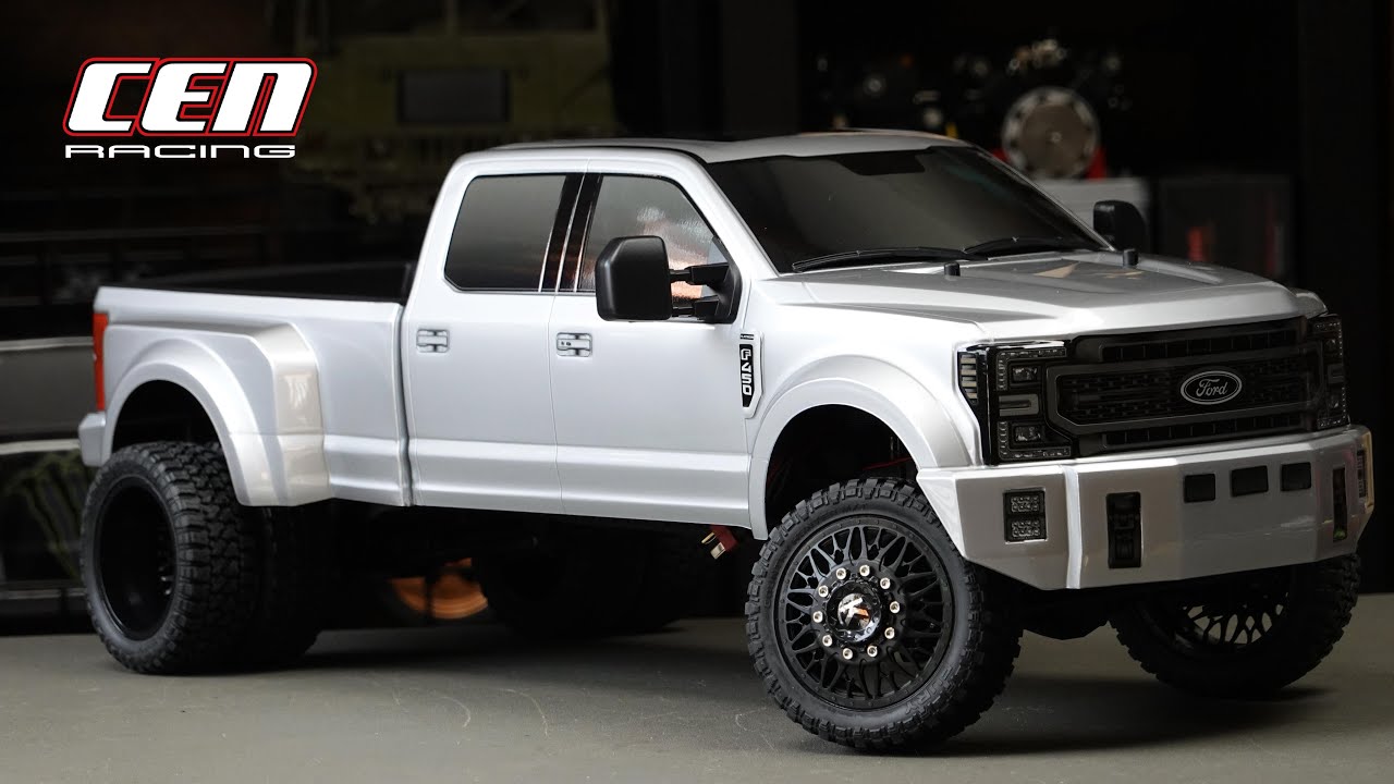CEN RACING FORD F-450 DUALLY - NEW 2021 COLORS AND KG1 WHEELS! - YouTube