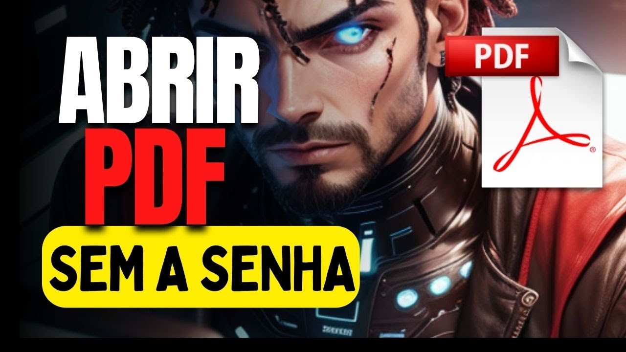 COMO REMOVER SENHA DO PDF, DESBLOQUEAR PDF PROTEGIDO COM SENHA- ATUALIZADO - YouTube