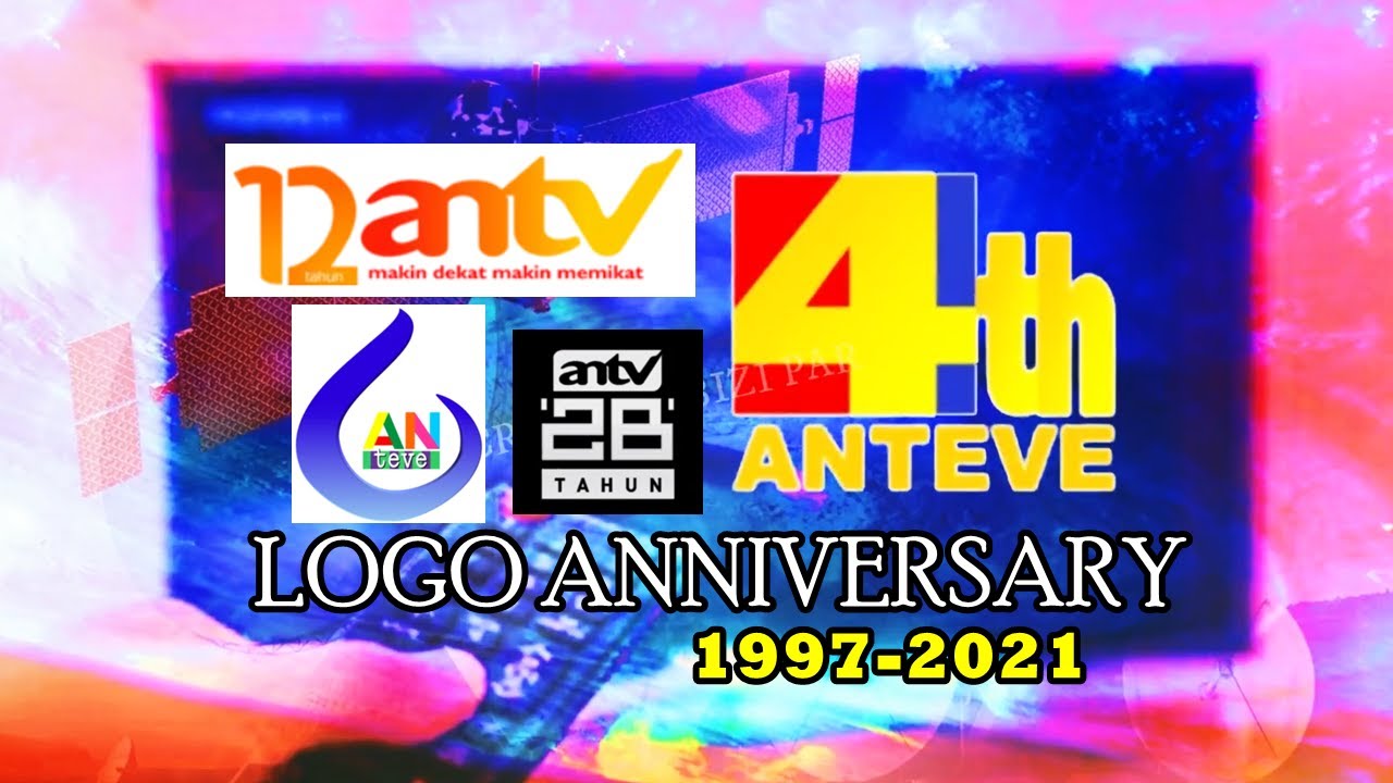 KOMPILASI LOGO ULANG TAHUN ANTV !! EDISI 1997-2021 - YouTube