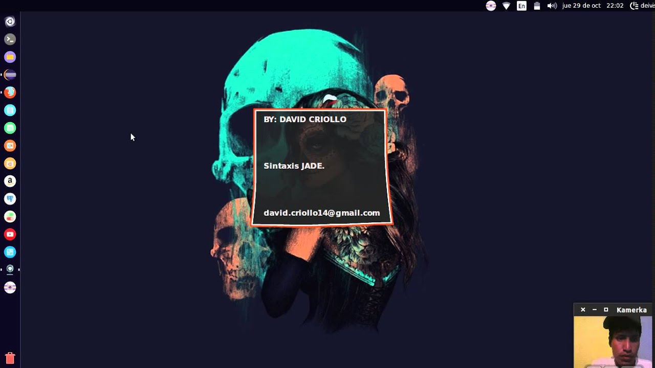 Introducción , codificación con jade.js ( 2) - YouTube