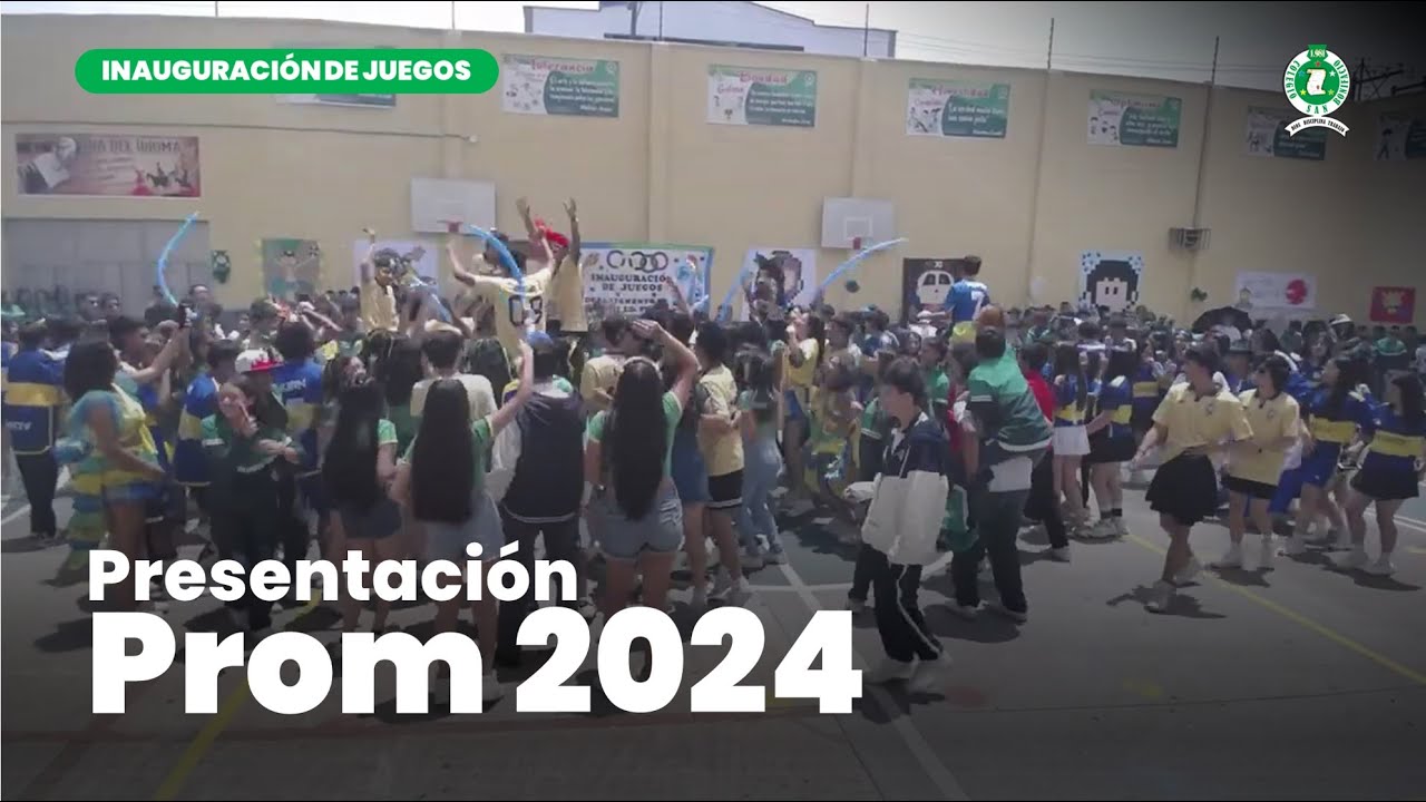 Presentación PROM 2024 Representando a Brasil - Inauguración de juegos ...