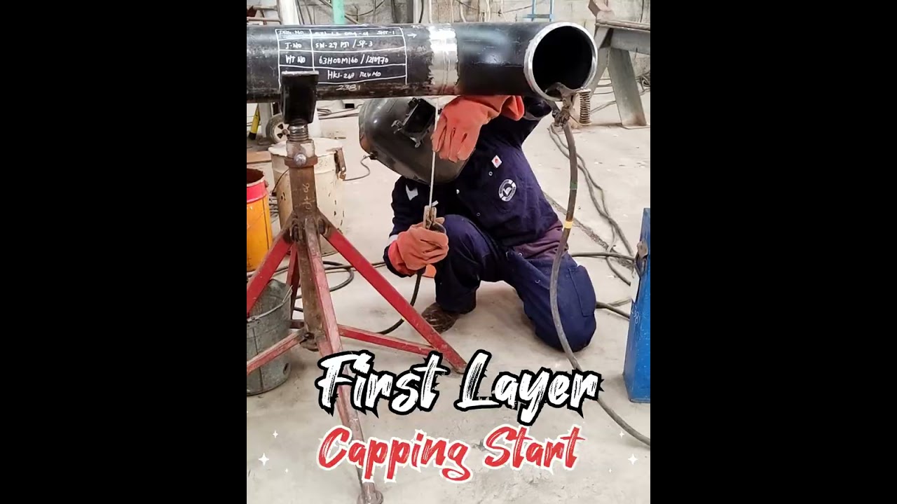 6" Sch 40 5G Pipe | TIG Root & Hot 7018 Fill & Cap | PIPE WELDING - YouTube
