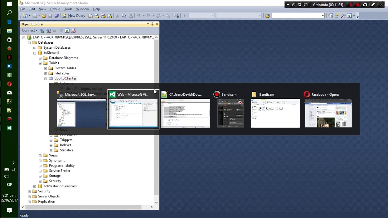 CRUD (Insertar y Consultar) con sentencias SQL desde ASP.NET Part. 1 ...