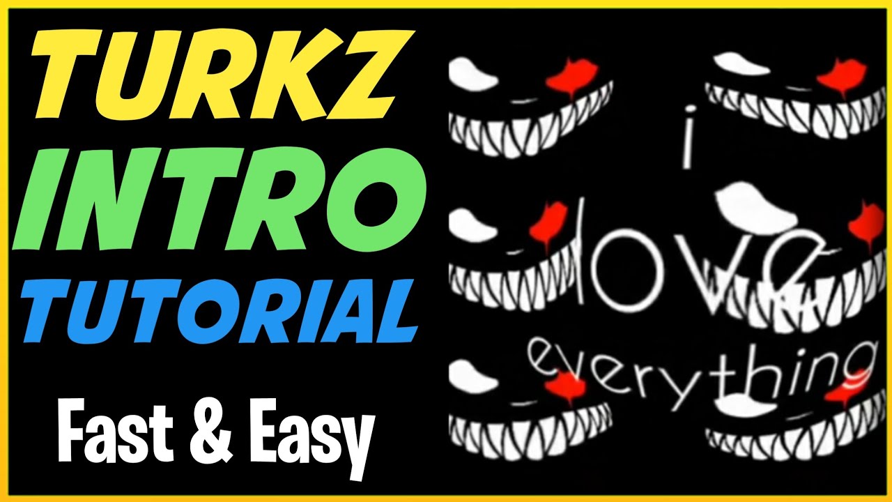 Turkz Intro Tutorial - YouTube