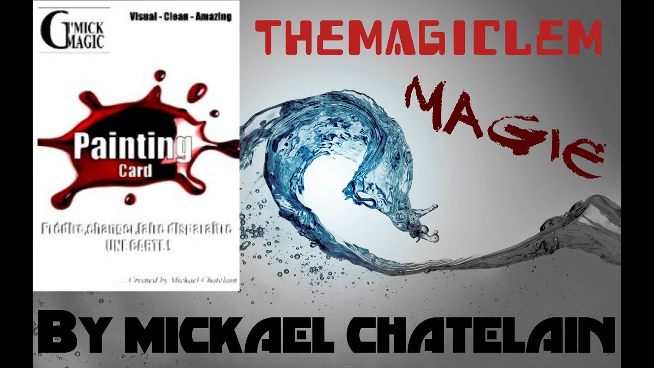 Painting card de Mickael Chatelain - YouTube