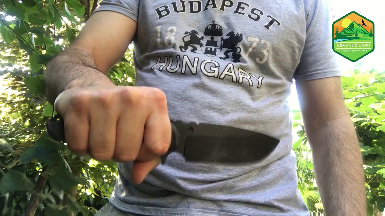 Wander Tactical Lynx, un massiccio lama fissa made in Italy - YouTube