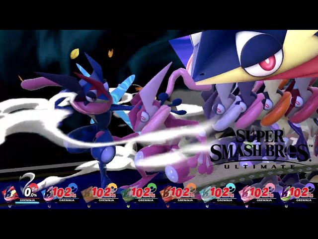 Greninja Ssb4 Aplastamiento Final