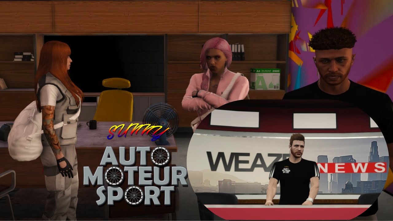 GTA RP: 🚗 Evènement au Benny's | Sunny Island ACTU - YouTube