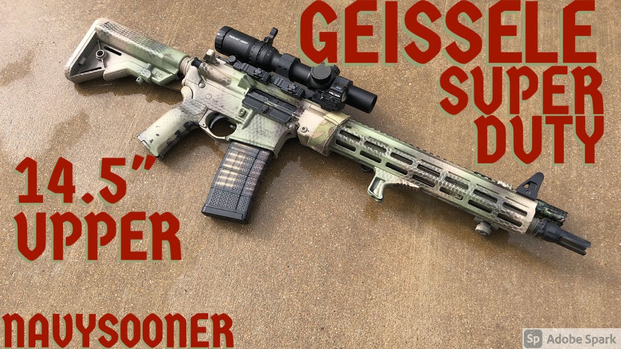 Geissele Super Duty 14.5" : Navysooner Review - YouTube