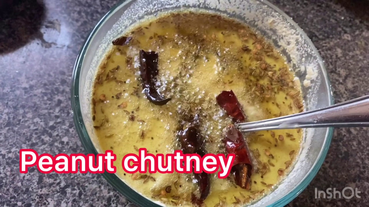 Restaurant style peanut chutney . Palli chutney 😋😋😋 - YouTube