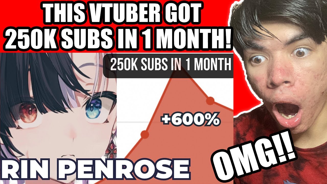 This Vtuber Is Taking Over Youtube! How idolEN VTuber Rin Penrose BROKE ...