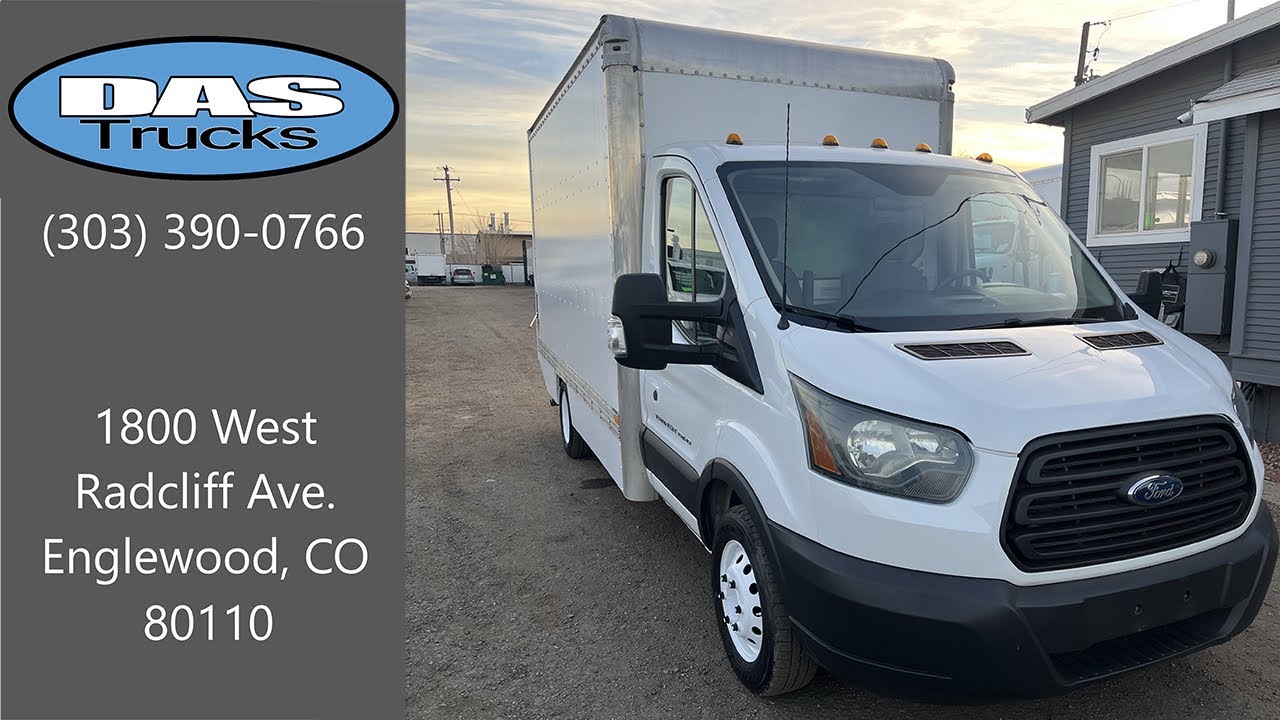 2015 Ford Transit 350 HD - 14’ Box Truck w/ Liftgate - #32248 - YouTube
