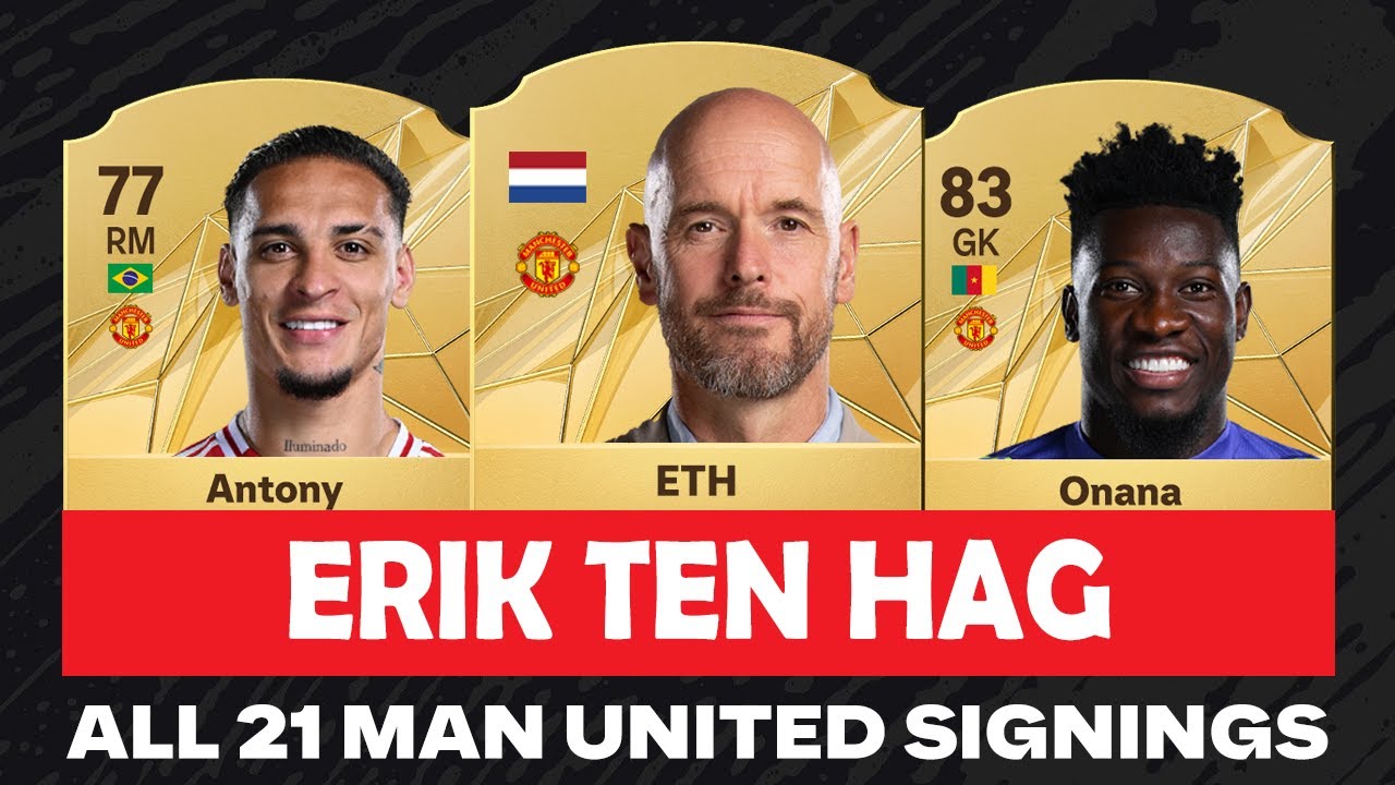 Erik ten Hag All 21 Manchester United Signings | FC 25 - YouTube