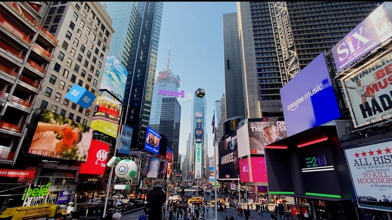 [E2 Times square AR Mode Imagine] Imagine if AR Mode was developed on a ...