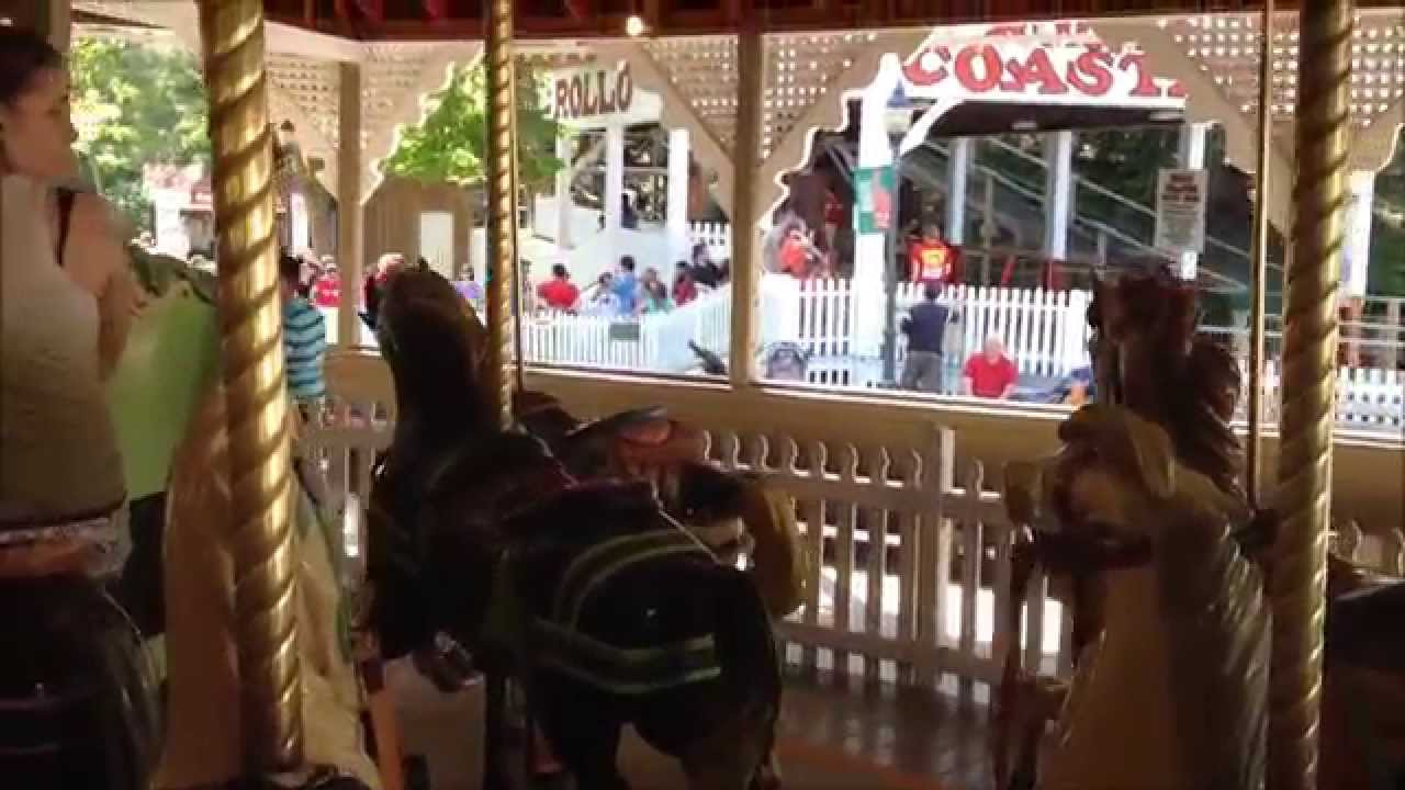 Idlewild Park Carousel POV (Artizan Band Organ Playing) - YouTube