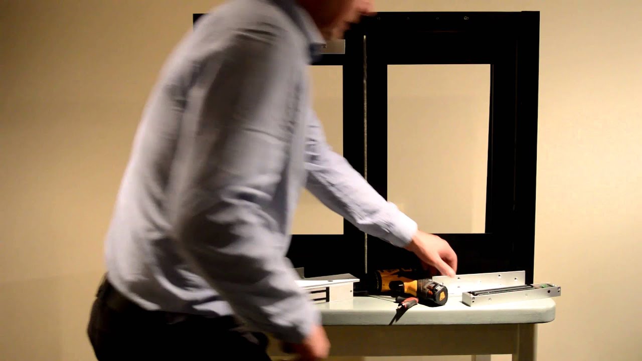 Adjustable SDGi mag lock installation demonstration. - YouTube