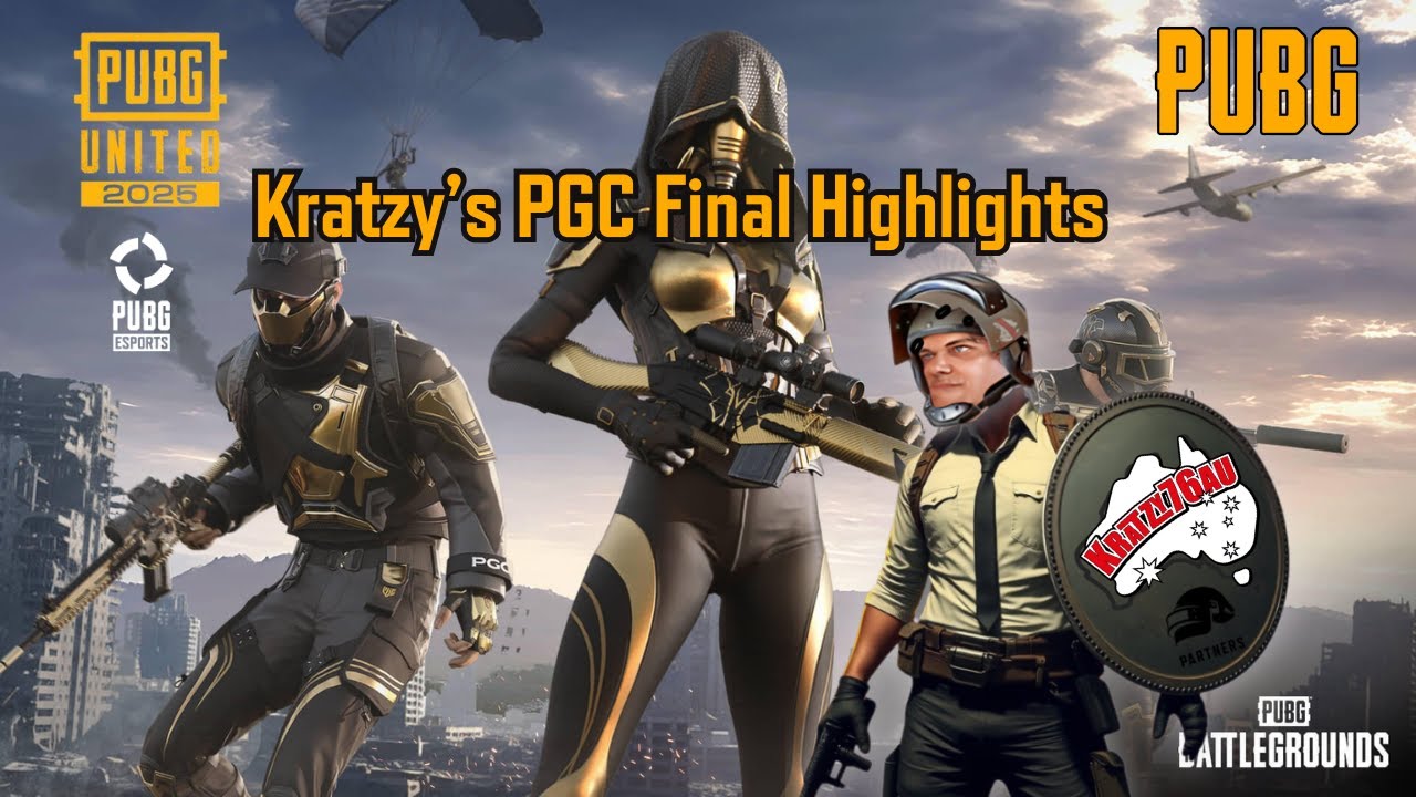 Kratzy’s PGC Final Highlights The Most INSANE PUBG Moments - YouTube