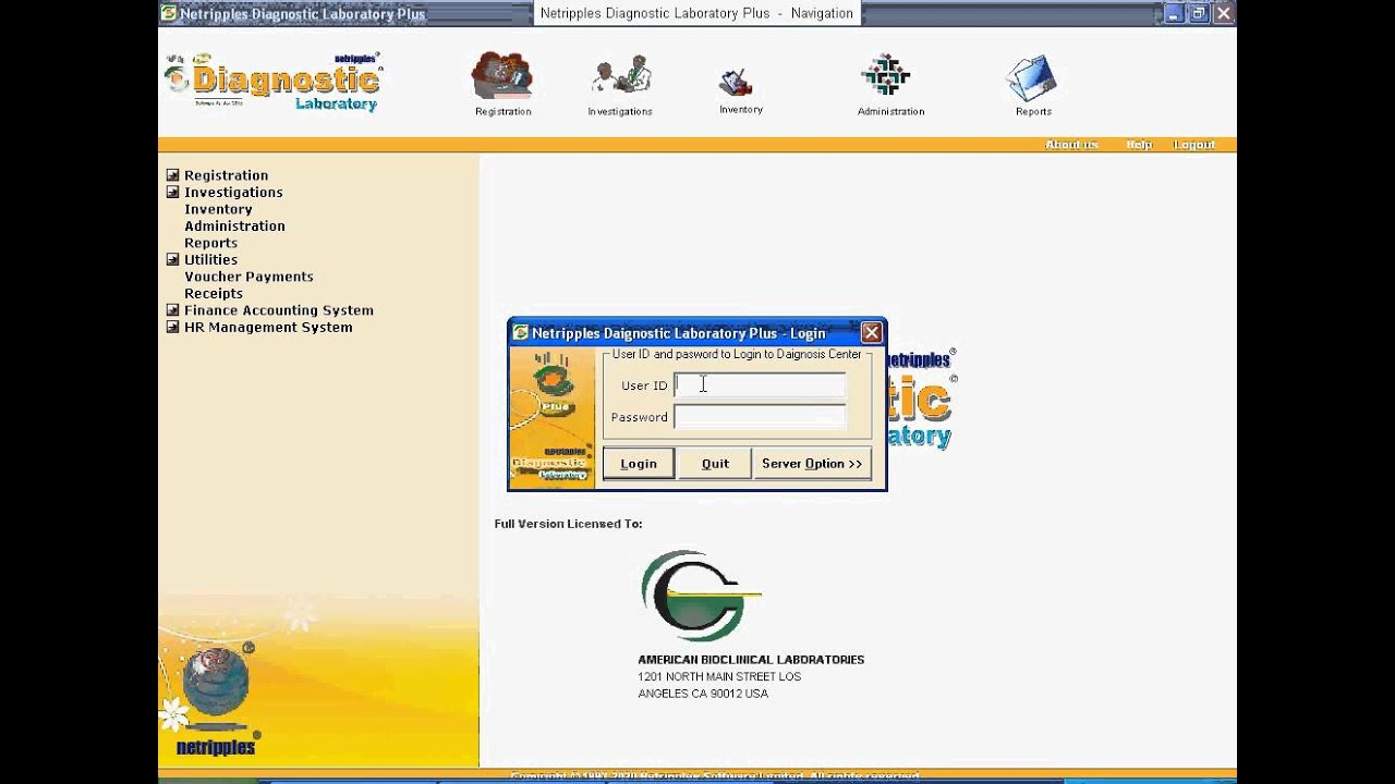 Administrator Login,Diagnostic Laboratory Plus - YouTube
