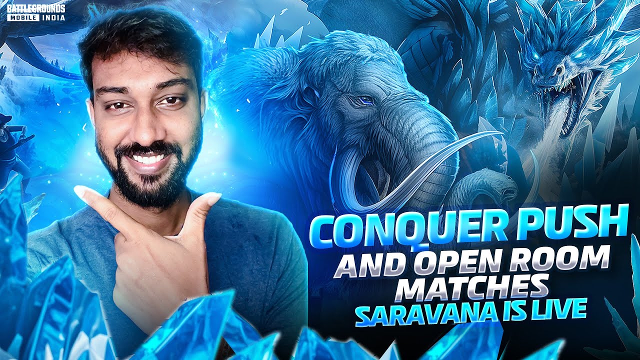 Top-25😓 Now Conquer Push | Open Solo Room Match Bgmi Tamil Live #bgmi #bgmiroommatch - YouTube