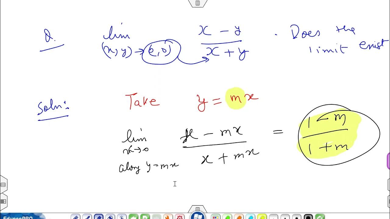 Lecture 2: Limits of two variable functions - YouTube