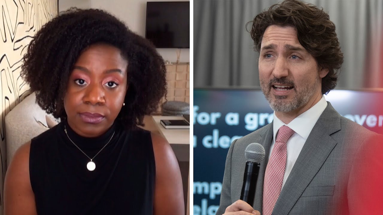 Sandy Hudson 'enraged' by Justin Trudeau's comments on BLM - YouTube