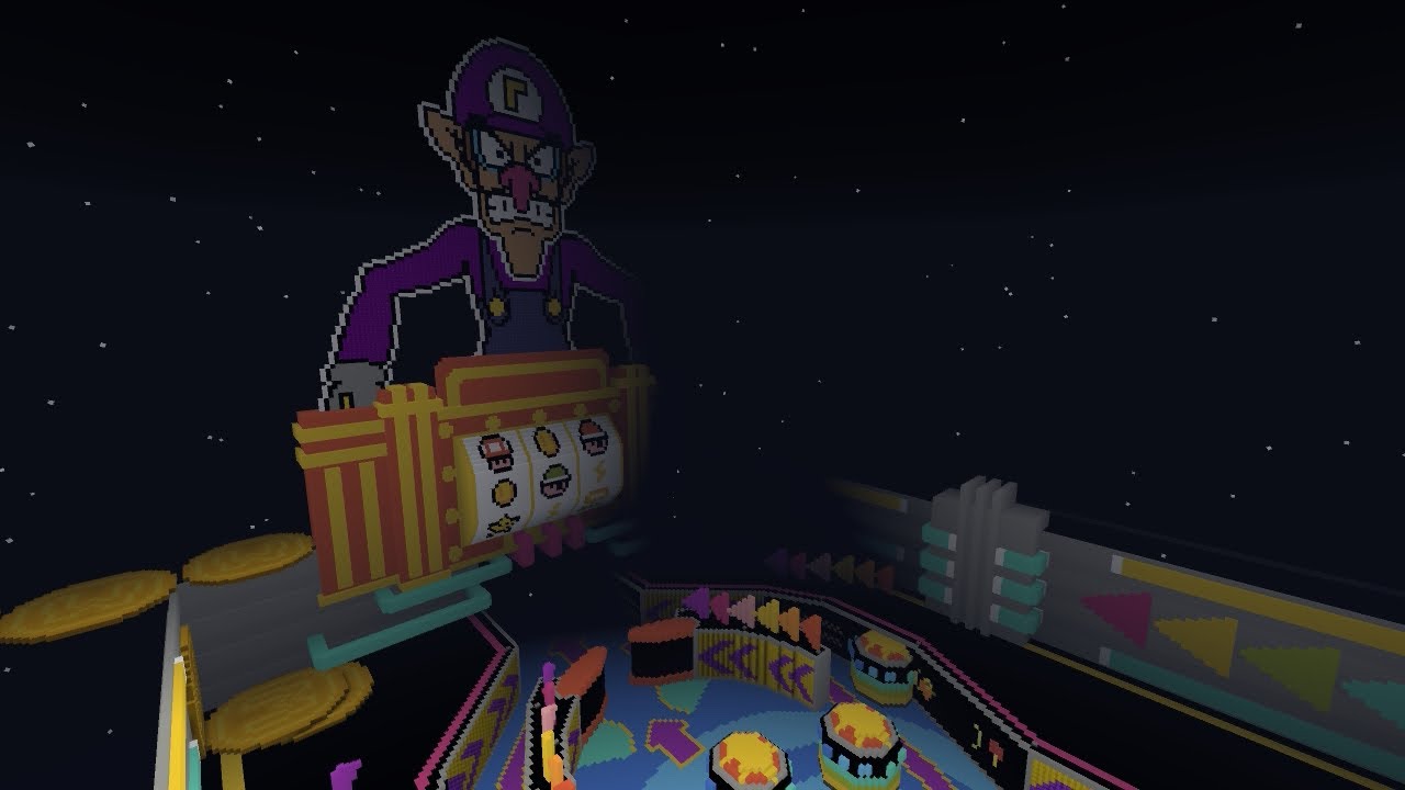 Mario Kart Tour DS Waluigi Pinball Huge Map progress 1 in Minecraft ...