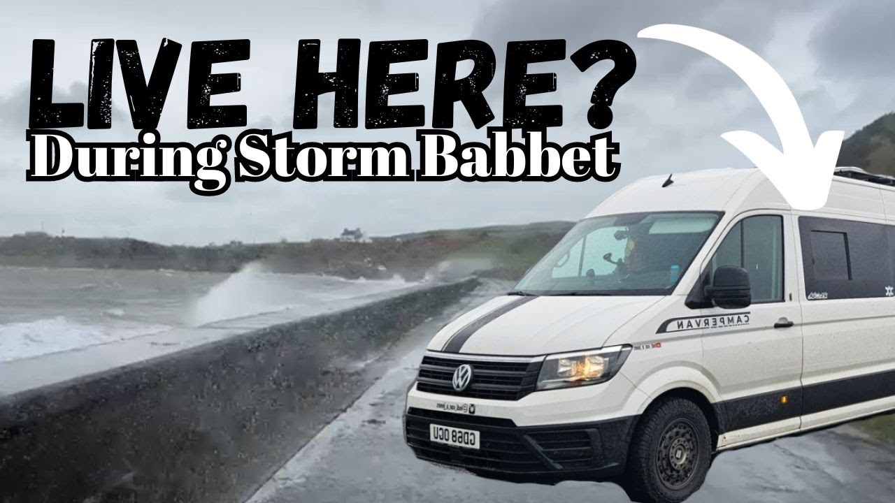 Living In A Van In A STORM - YouTube