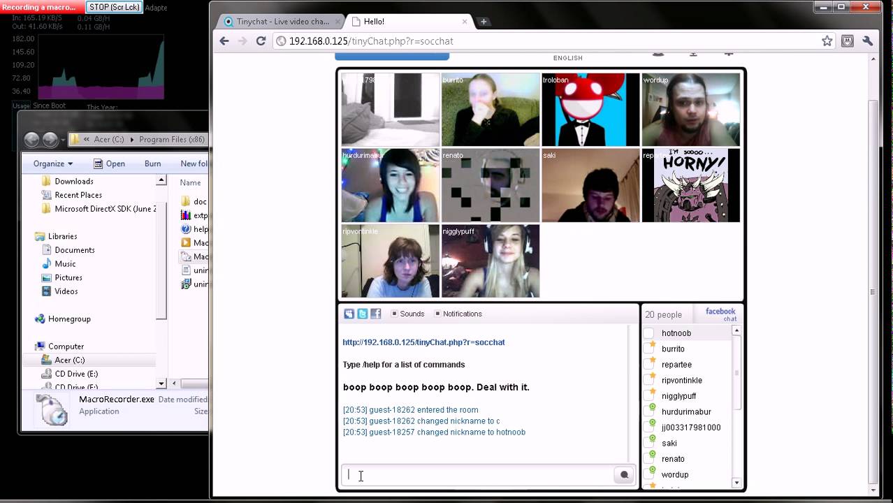 Macro Tutorial - TinyChat - YouTube