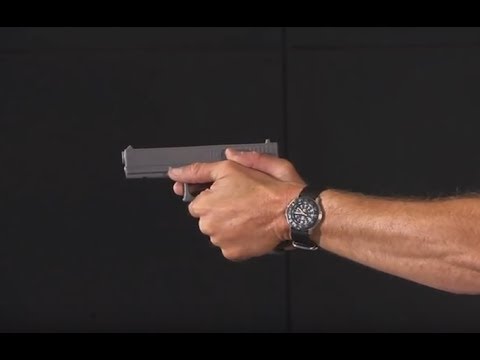 Proper Handgun Shooting Stance and Grip - YouTube