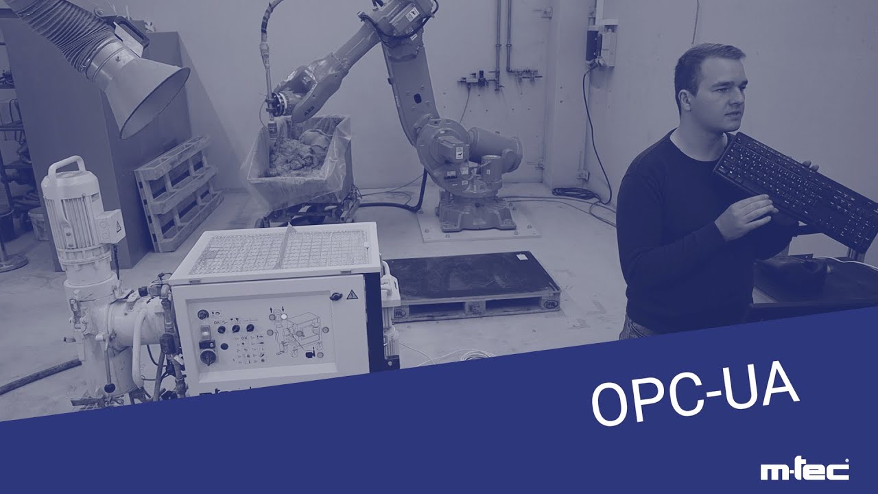 Control and read the duo-mix connect and smp connect (OPC-UA) - YouTube