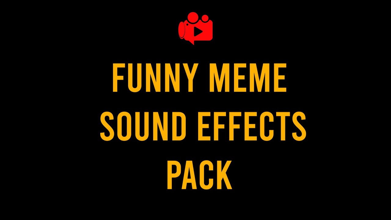 Funny Meme Sound Effects Pack (High Quality) | Funny Meme SFX - YouTube