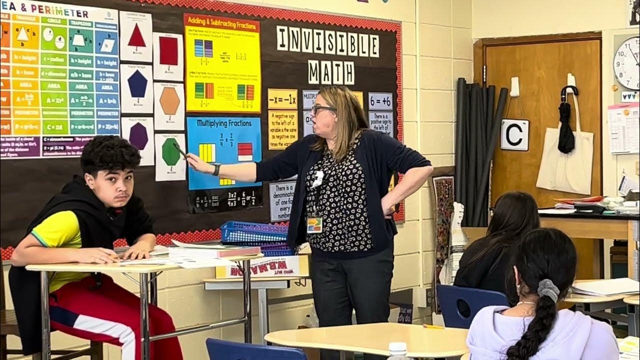 7th Grade Math class with multilingual learners - YouTube