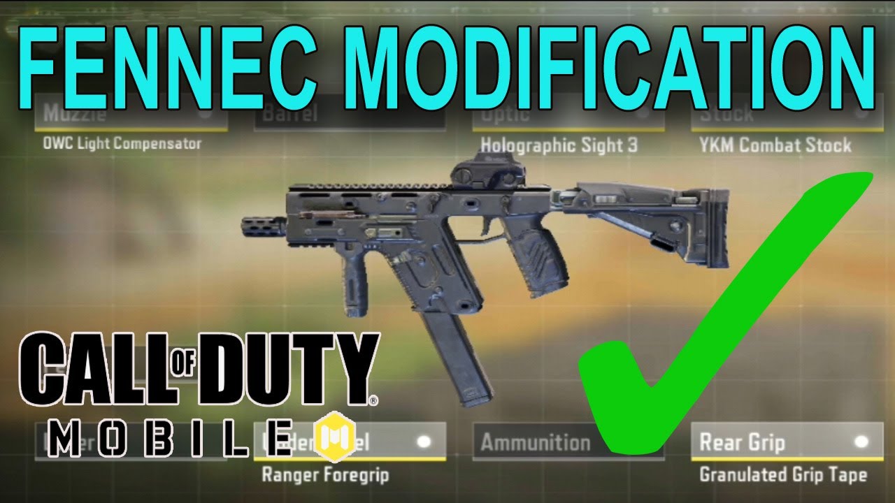 Kriss vector weapon conversions | Fennec gunsmith COD Mobile | Call of ...