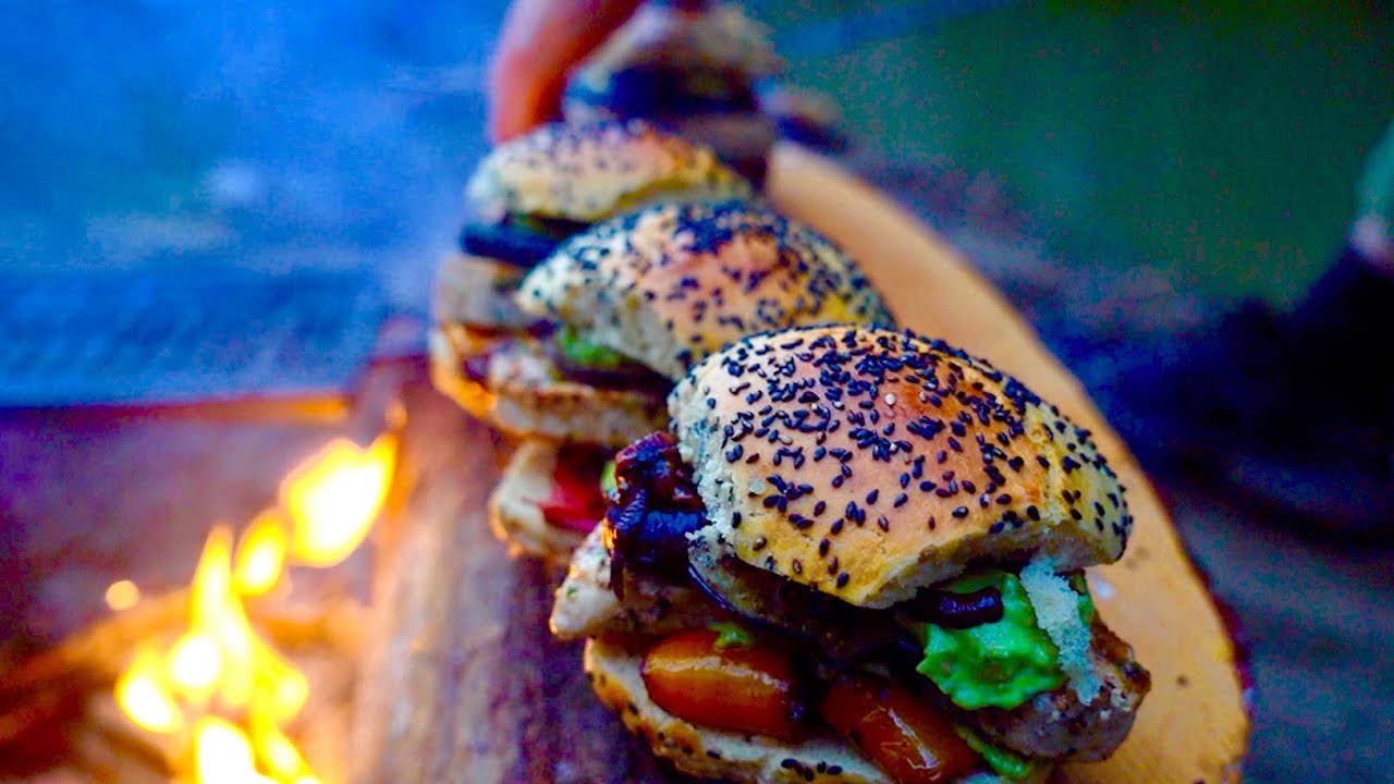 The Combo Will Drive You Crazy! Asian Spiced SWORDFISH Burgers - YouTube