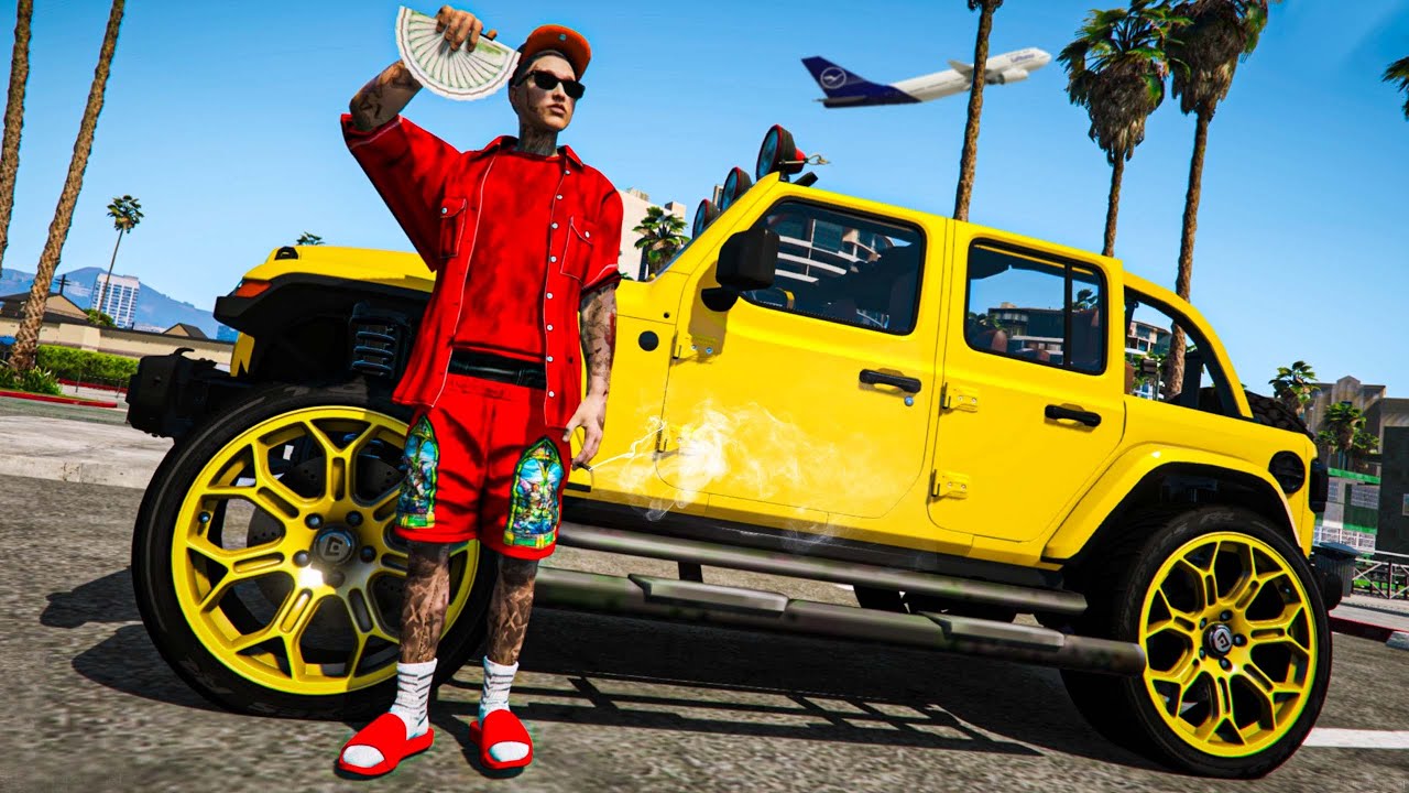 Scamming the streets of Compton in GTA 5 RP! - YouTube