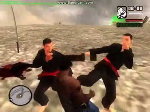GTA San Andreas Cleo Mod : Fight Arena - YouTube