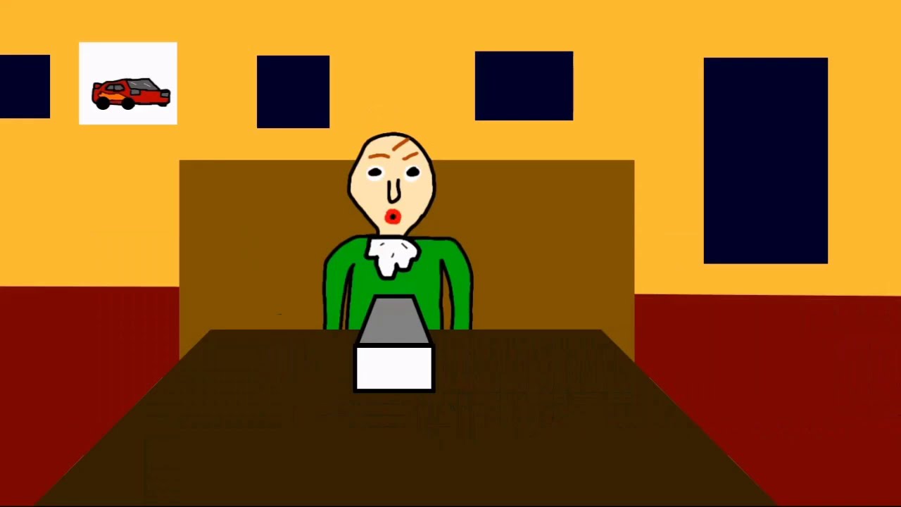 Baldi Breakdown : Baldi Gets Diarrhea - YouTube