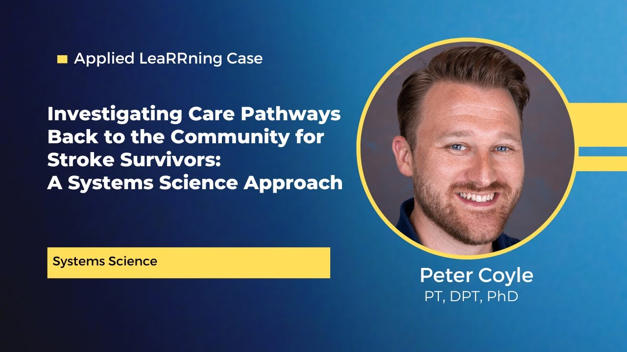 [Applied LeaRRning Case] Peter Coyle, PT, DPT, PhD - YouTube