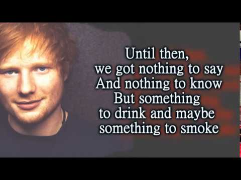 Ed Sheeran Sing Official Letra - YouTube