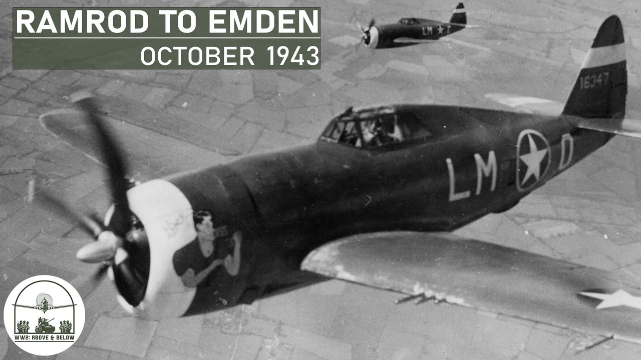 Ramrod to Emden: Mighty Eighth vs. Luftwaffe | October 1943 - YouTube