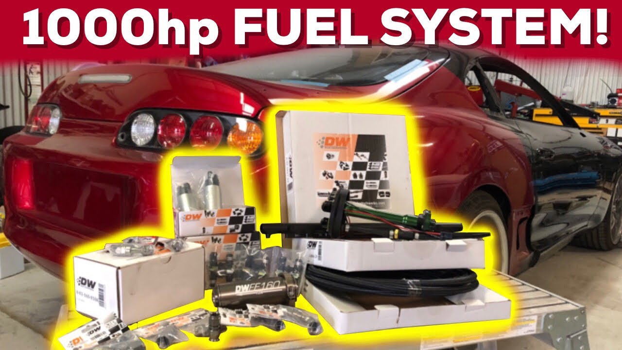 Pt.21 MKIV Supra Project! 1000+ HP Capable fuel system!? - YouTube