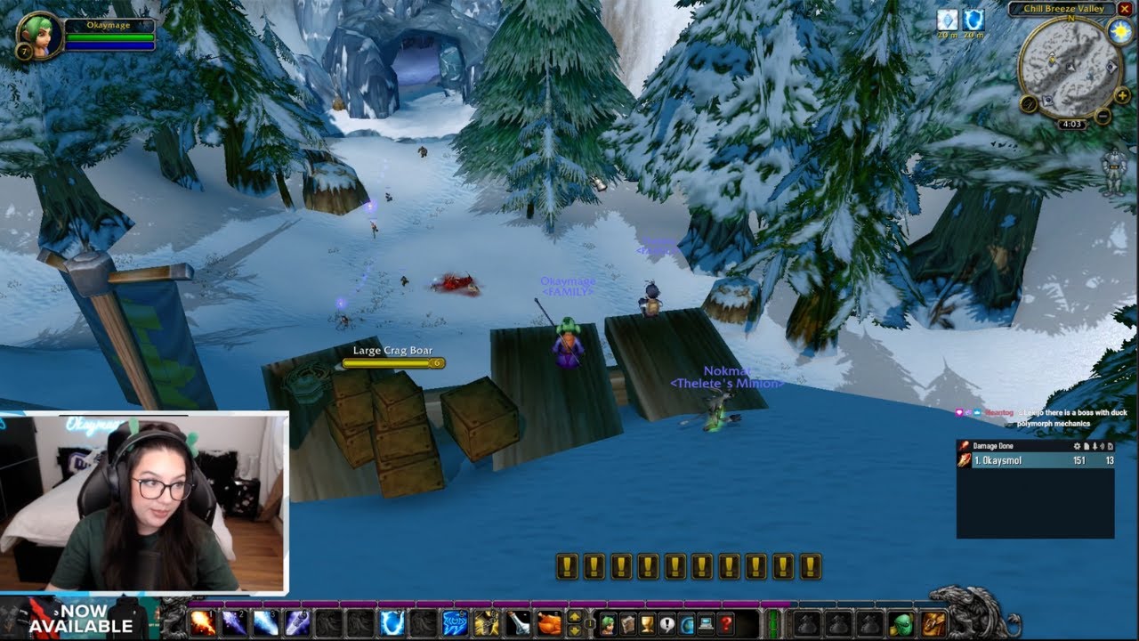 Okaymage WoW Classic SoD: BLIND First Time! - YouTube