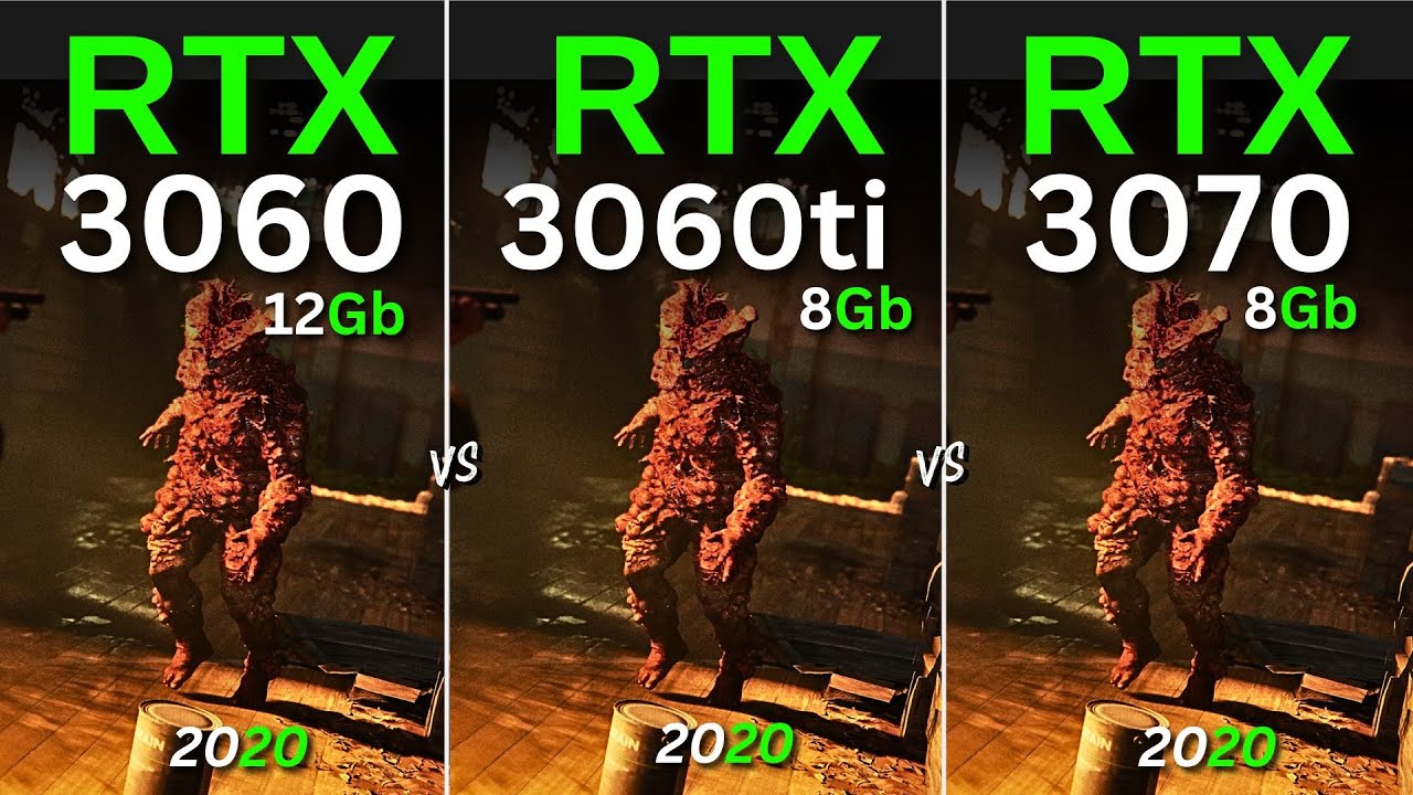 RTX 3060 vs 3060ti vs 3070 in 13 latest games | 1080p (2025) - YouTube