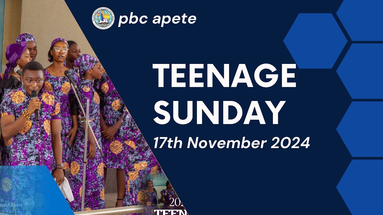TEENAGE SUNDAY SERVICE - YouTube