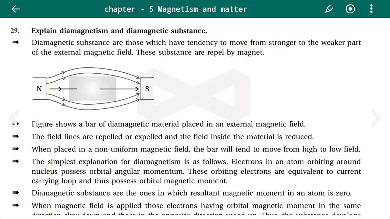 Class-12| Ncert Physics| Chapter-5 Magnetism and matter| Topic name ...
