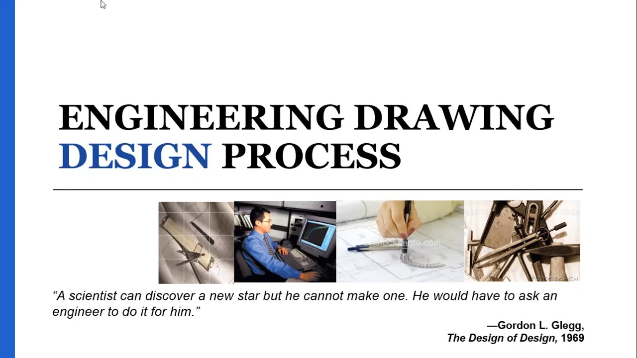 Engineering Drawing Design Process | Engineering Drawing | L1.2 - YouTube