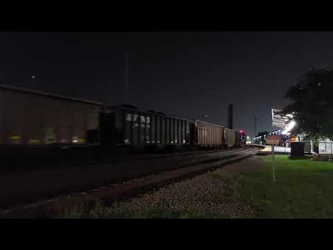 Eastbound NS 820 Loaded Coal Train heads into Lamberts Point Coal Terminals in Norfolk, Va ...