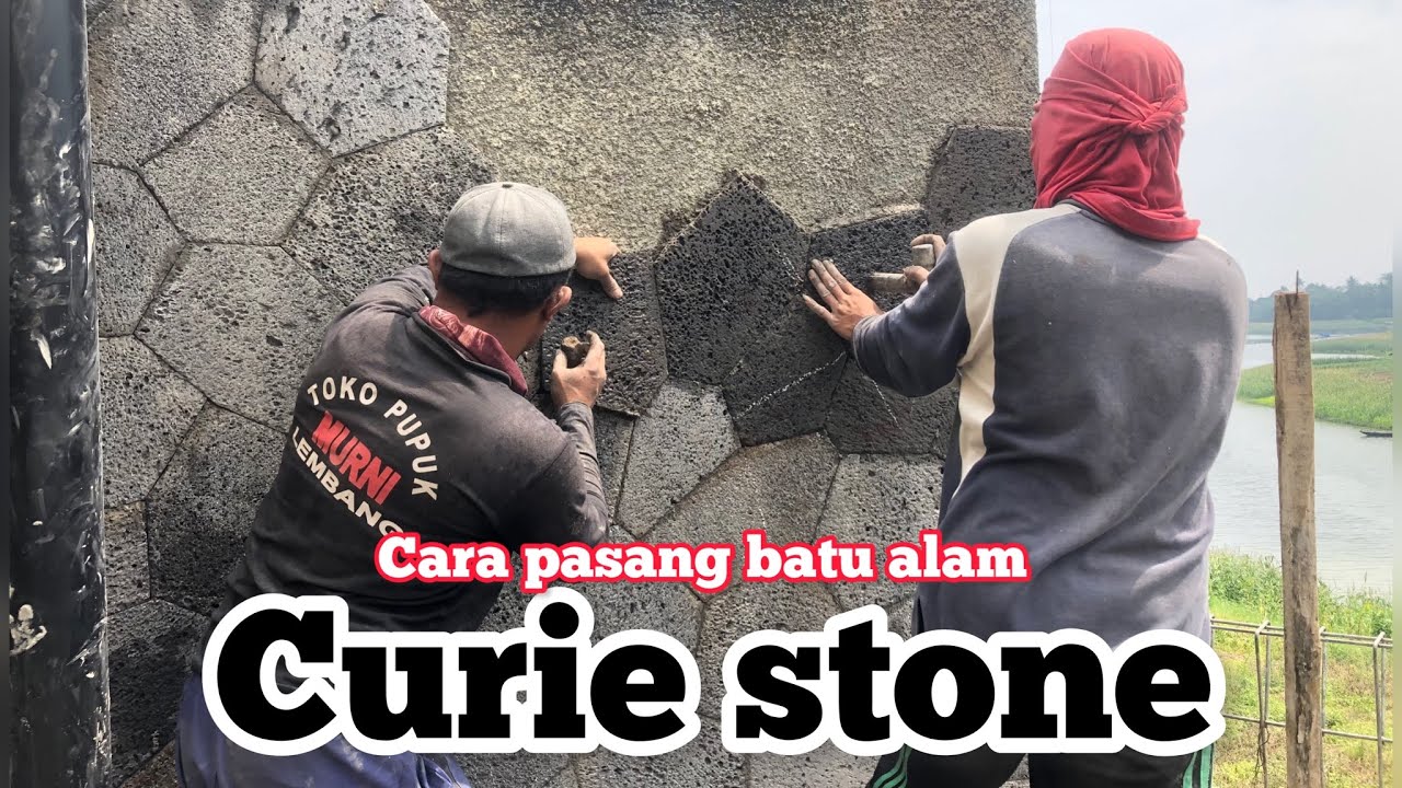 Cara pasang batu alam/batu curi random/hummer/segi 5 dan 6@AdhenzHYBER ...